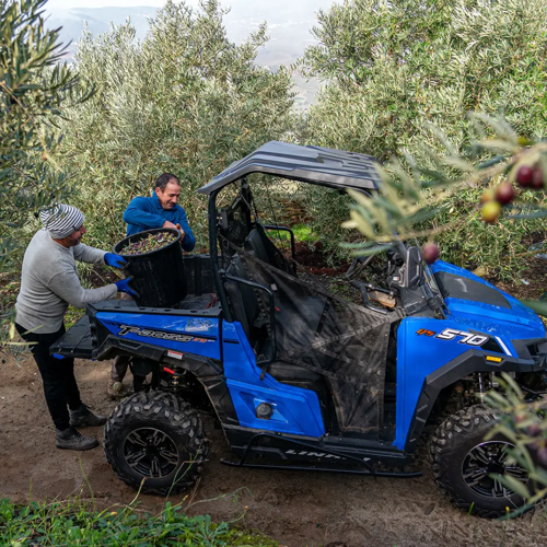 Buggy LINHAI UTV T-BOSS 570 EFI EPS 4x4 Branco - Moto 4 T-BOSS 570 EFI EPS